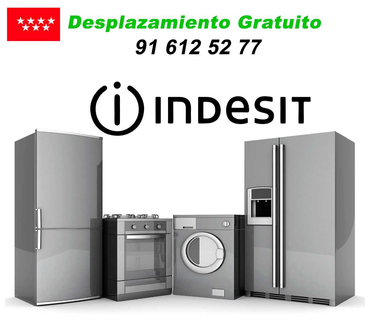 Servicio técnico Indesit Madrid